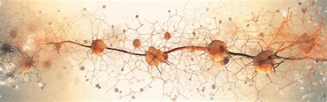 Premium Photo Neural Network Molecule Structure Abstract Background