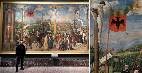 Flamuri Shqiptar Në Kryeveprën Italiane Kryqëzimi” Të Vitit 1501