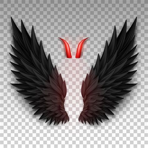 Premium Vector 3d White Angel Wings With Golden Nimbus Halo And