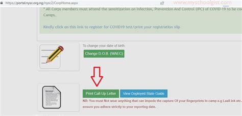 How To Print NYSC Call Up Letter For 2023 Batch B Stream II HerTips