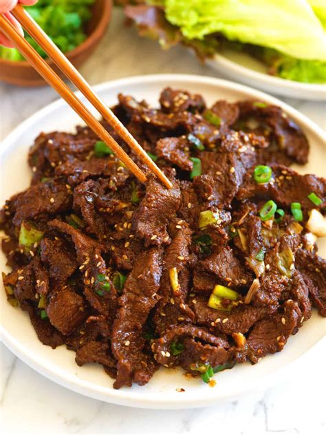 Beef Bulgogi Recipe Korean Bbq Beef