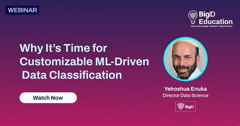 why it s time for customizable ml driven data classification bigid