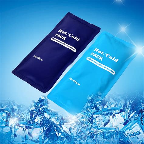 Cooling Sprain Swelling Ice Pack Hot And Gold Compress Pack