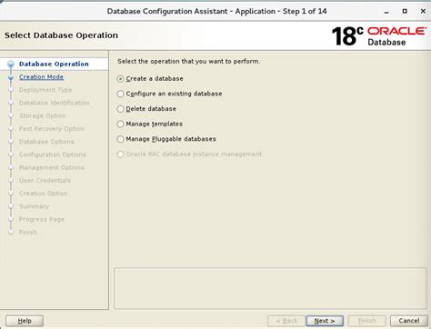 oracle 18c express edition how to create a second database
