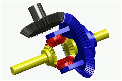 Differential GearBox SOLIDWORKS D CAD Model GrabCAD