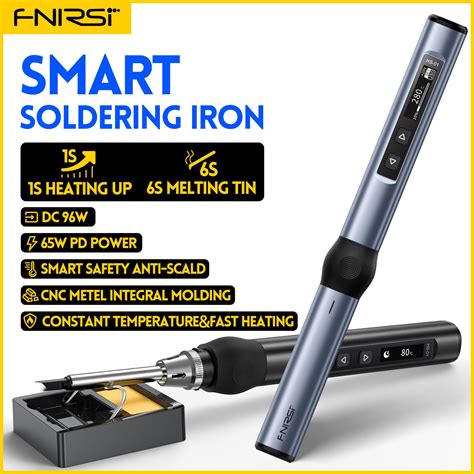 Auto Repair Center Us39 Fnirsi Hs 01 Smart Electric Soldering Iron Pd
