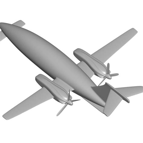 🛩️ Piaggio P180 Avanti・ Obj File For 3d Printing・cults