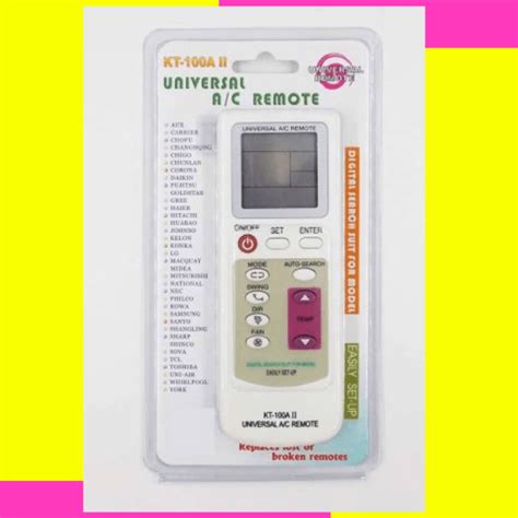 Universal Remote Kt 100a Simza Store