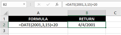 Excel DATE Function How To Use