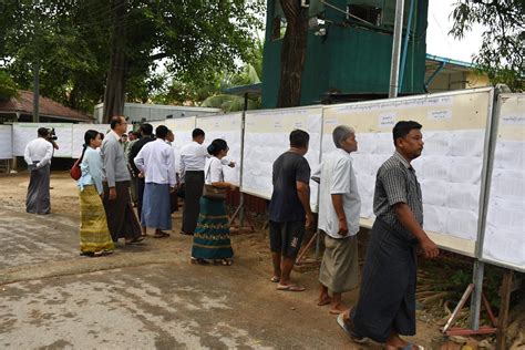 ချမ်းအေးသာစံမြို့နယ်၌ ပထမအကြိမ်မဲစာရင်း ထုတ်ပြန်ကြေညာမှုအရ မဲဆန္ဒရှင