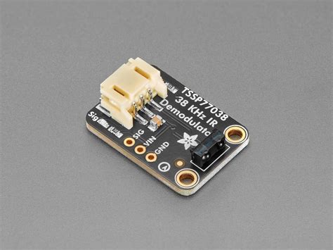 adafruit tssp77038 38khz infrared ir demodulator breakout [stemma jst