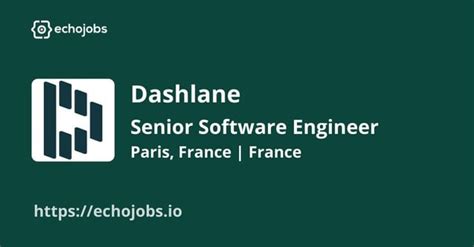 Dashlane Is Hiring Senior Software Engineer Backend Paris France