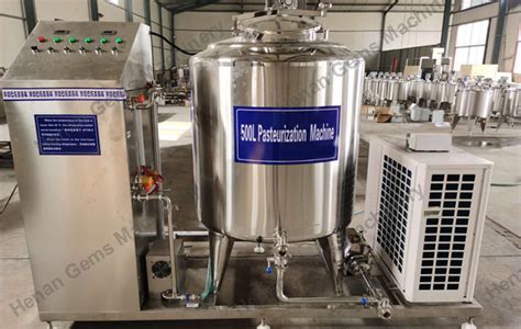 Milk Pasteurizer Cooler Tank Milk Processing Machine Dairy Processing Machine