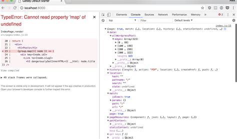 Pathcontext Object Is Empty On Build But Not Dev · Issue 20