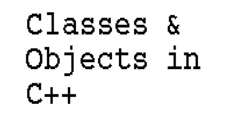 Classes And Objects In C