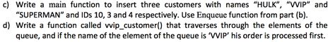 Solved Do The Following For A Linked List Based Queue C Chegg