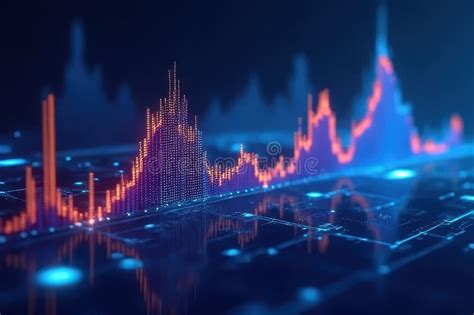Modern Data Visualization Techniques In Action Stock Illustration