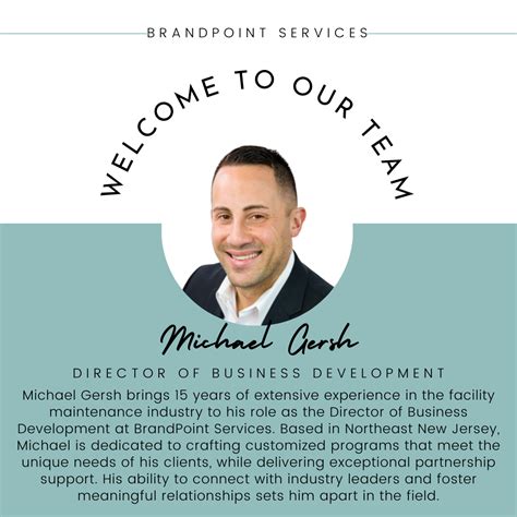 Brandpoint Services New Director Of Business Development Michael