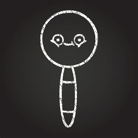 Spyglass Chalk Drawing 13107655 Vector Art At Vecteezy