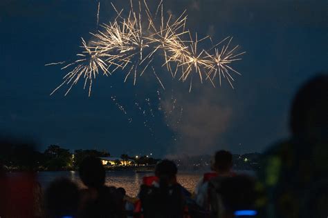San Antonians Gather For Fourth Of July Fireworks