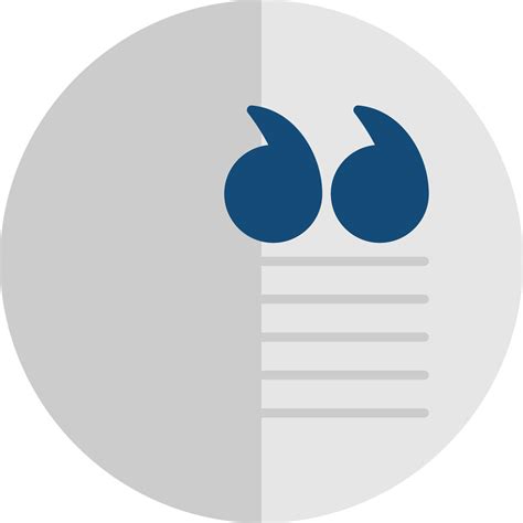 Quotation Vector Icon Design 21149770 Vector Art At Vecteezy