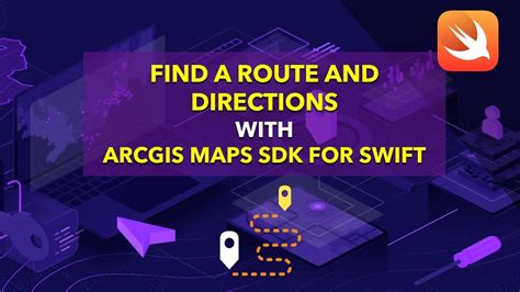 Arcgis Maps Sdk For Swift Find A Route And Directions Youtube