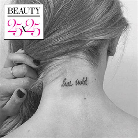 The Best Small Tattoos Youll Want To Copy From Celebrities Glamour