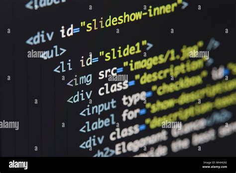 Du Vrai Code Html Lélaboration Décran Flux De Travail Programmation