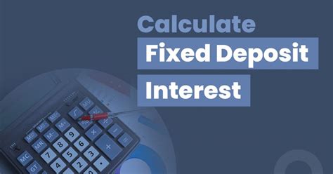How To Calculate FD Interest