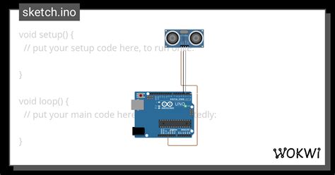 Ultrasonik Wokwi Esp32 Stm32 Arduino Simulator