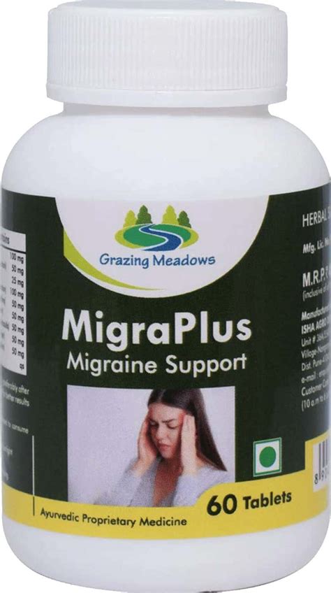 Buy Ved Tattva Migra Plus 60 Tablets Natural Supplement For Migraine