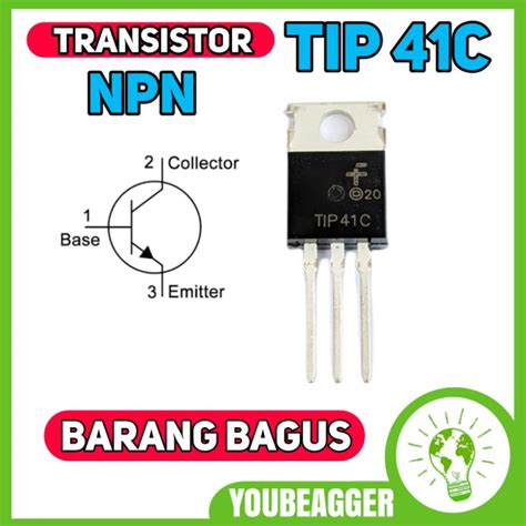 Jual Transistor Tip 41c Npn Shopee Indonesia