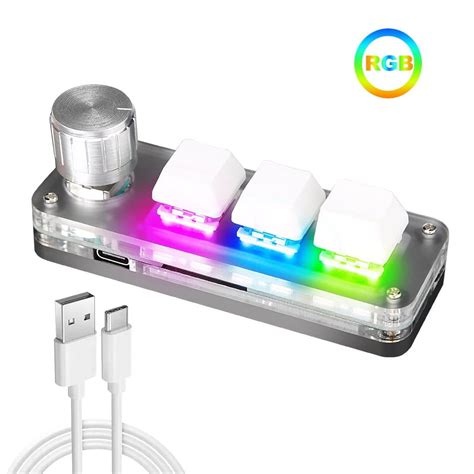 Usb Custom Keyboard Macro 36 Key 1 Knob Programming Rgb Bluetooth