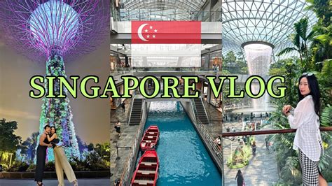 🇸🇬싱가포르 신혼여행vlog 싱가포르 경유 발리행 ️허니문🍯 쥬얼창이 마리나베이샌즈🏛️ 가든스바이더베이🌳 플라워돔 🌺 클라우드포레스트 ⛲️ Youtube