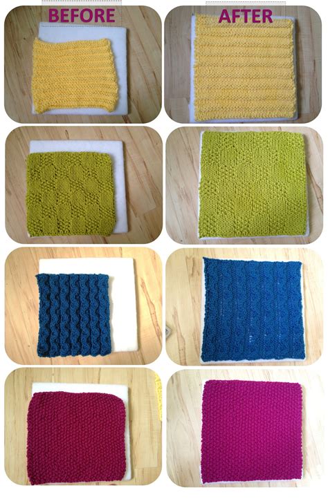 Tutorial Blocking Acrylic Yarn A Modicum Of Ingenuity