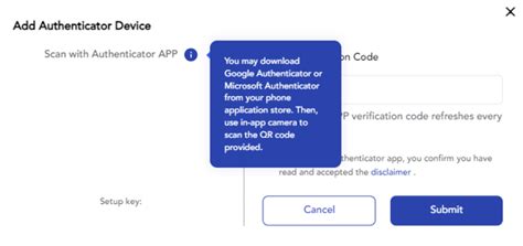 How To Modify Security Authenticator Application Help Center Pu Prime More Than Trading