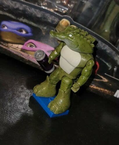 Mega Bloks Construx Tmnt Leatherhead Mousers Slash Mystery Bag Figure Series 4561674655
