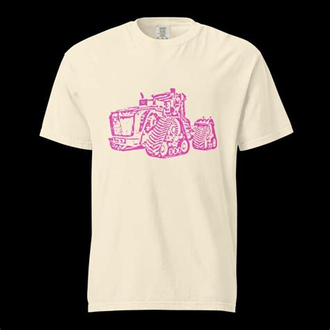 John Deere 9rx Pink Tractor Png File Etsy
