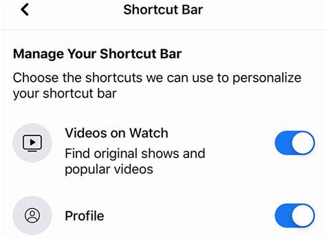 Facebook Here S How To Hide Shortcuts From Your Navigation Bar