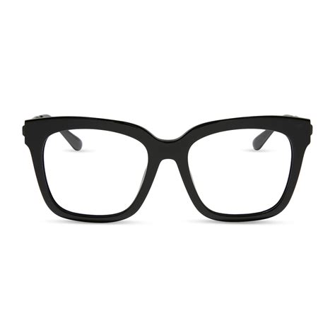 Bella Ii Square Glasses Black Diff Eyewear