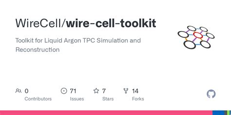 Github Wirecellwire Cell Toolkit Toolkit For Liquid Argon Tpc Simulation And Reconstruction