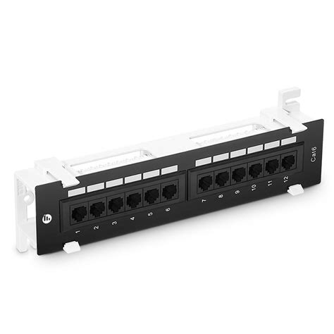 12 Port Cat6 Patch Panel 1U Rack Mountable Lupon Gov Ph