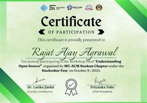 rajat agrawal on linkedin opensource coding github workshop hacktober