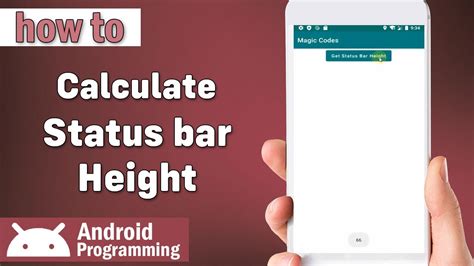 How To Get Status Bar Height In Android YouTube