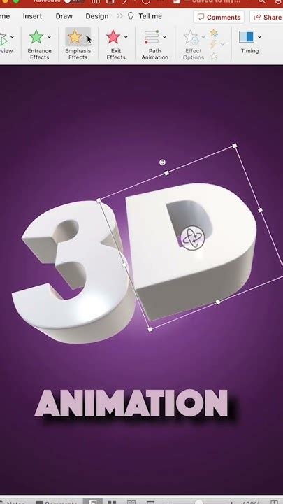 Best 3d Text Powerpoint Animation Tutorial Like A Pro Youtube