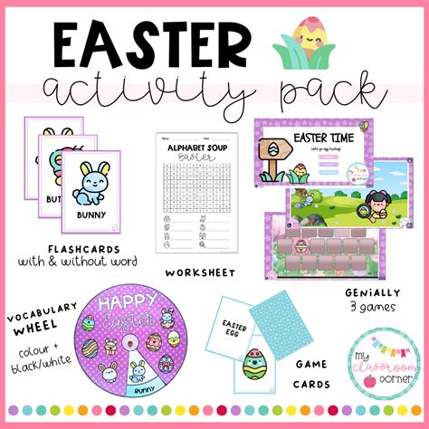 Easter Activity Pack My Classroom Corner