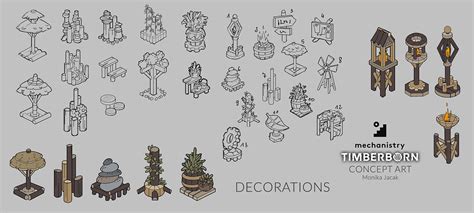 Timberborn Concept Art On Behance