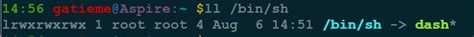 Ubuntu切换默认sh为bash或者dashubuntu 运行命令不加bash Csdn博客