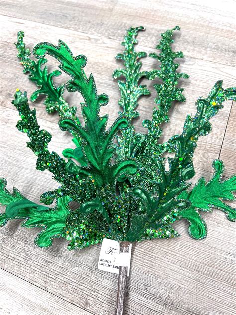 Green Acanthus Lace 26 Inch House Of Fancy