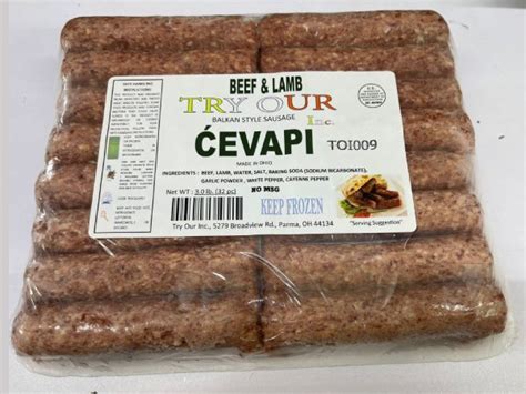 Cevapi Kit Try Our Inc